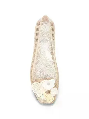 HEAVENLY JELLY Embellished Flat Pumps