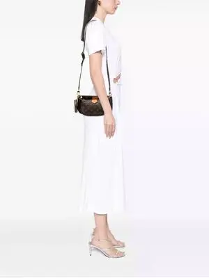 LOUIS VUITTON 2021 Monogram Multi Pochette Accessoires Satchel - Brown