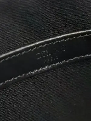 Celine Medium Triomphe Coated Canvas Logo Crossbody Bag
