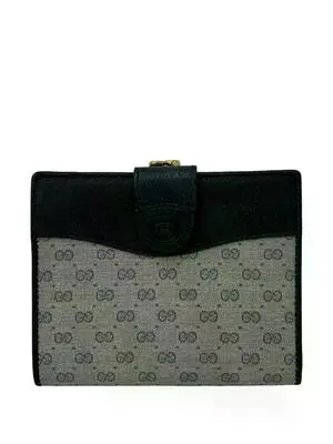 Gucci 20th Century Micro Gg Supreme Bifold Wallet Small Wallets - Neutrals
