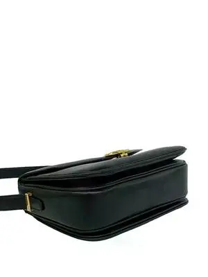 Celine Leather Triomphe Crossbody Bag