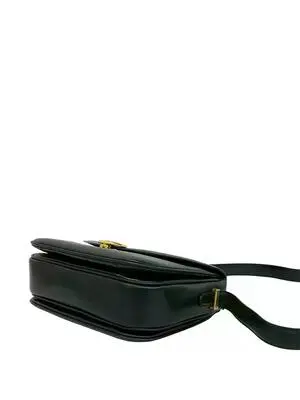 Celine Leather Triomphe Crossbody Bag