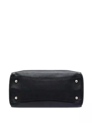 Prada Saffiano Cuir Double Zip Top Handle Bag