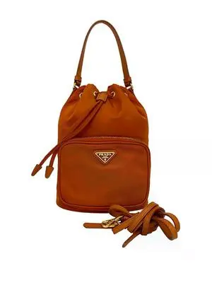 Prada Tessuto Drawstring Bucket Bag