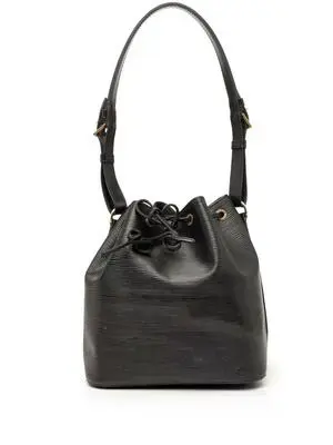 LOUIS VUITTON Epi Petit Noe Bucket Bag - Black