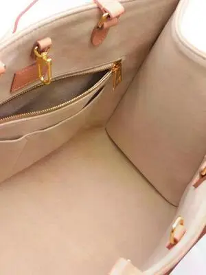 LOUIS VUITTON Monogram Empreinte Bicolor Onthego Mm Tote Bag