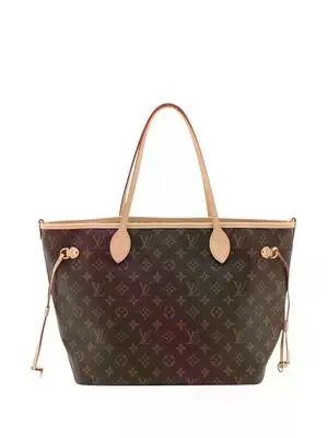LOUIS VUITTON Monogram Neverfull Bandoulière Inside Out Mm Satchel - Brown