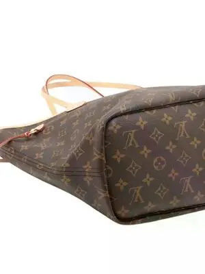 LOUIS VUITTON Monogram Neverfull Bandoulière Inside Out Mm Satchel - Brown
