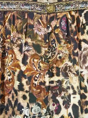 Camilla Leopard-print Mini Dress