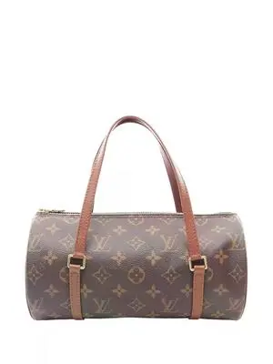 LOUIS VUITTON Monogram Papillon 26 Handbag - Brown