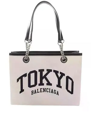 Balenciaga Tokyo Duty Free Tote Bag - Grey