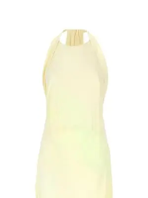 Blumarine Maxi Marocaine Halterneck Dress