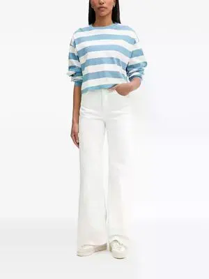 Marc O'polo Long Sleeve Striped T-shirt - Blue