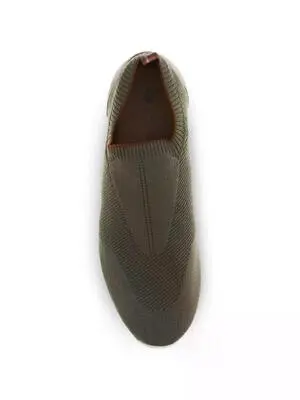 Loro Piana Virgin Wool Knit Slip-on Sneakers