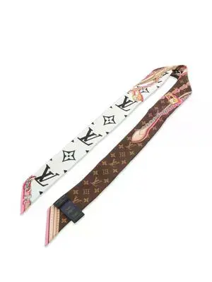 LOUIS VUITTON Ultimate Bb Ribbon Scarf - Brown