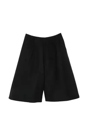 THE ROW Fauna Pleated Tailored Shorts