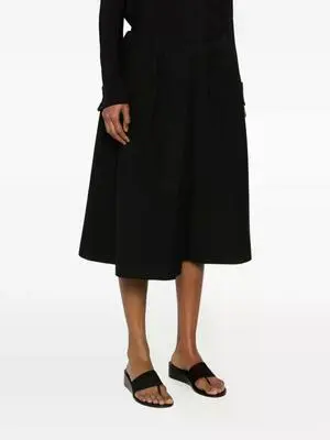 THE ROW Fauna Pleated Tailored Shorts