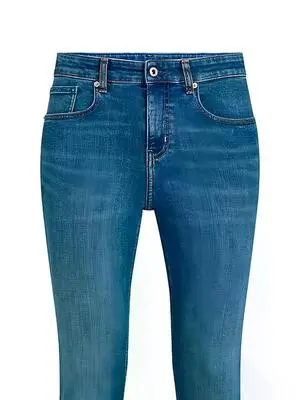 Karl Lagerfeld Faded Effect Skinny Fit Jeans - Blue