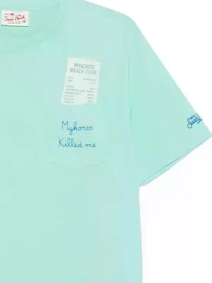 MC2 SAINT BARTH Austin Print-detail Pocket T-shirt