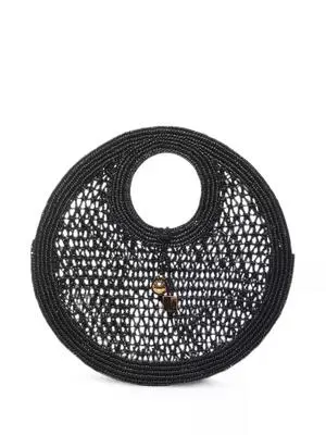Jacquemus La Spiaggia Raffia Tote Bag