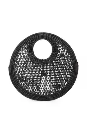 Jacquemus La Spiaggia Raffia Tote Bag