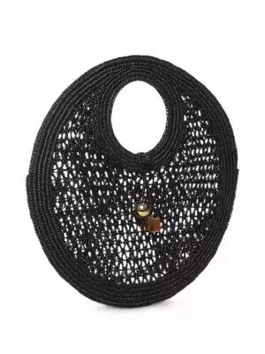 Jacquemus La Spiaggia Raffia Tote Bag