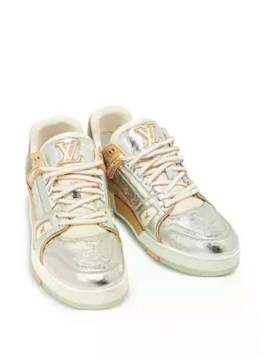 LOUIS VUITTON Monogram Leather Sneakers