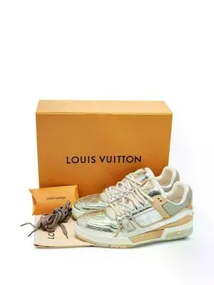 LOUIS VUITTON Monogram Leather Sneakers