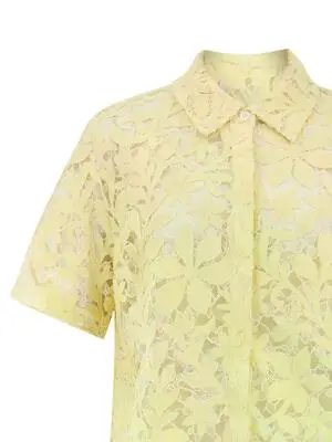 Simkhai Floral Lace Shirt