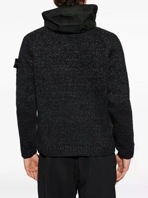 Stone Island Logo Patch Hooded Jacket