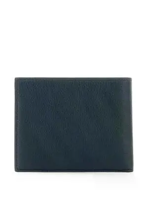 Fendi Logo-plaque Bi-fold Wallet - Blue