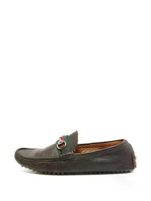 Gucci Horsebit Loafers - Brown