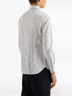 Emporio Armani Striped Cotton Shirt
