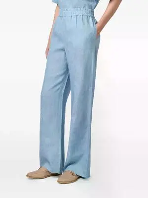 TOD'S Elasticated Wide-leg Trousers