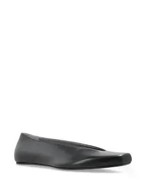 Balenciaga Duchesse Square-toe Ballet Flats
