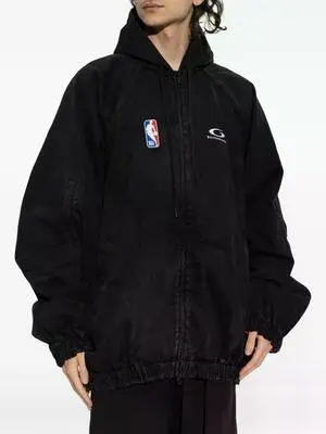 Balenciaga Zip-up Hooded Jacket