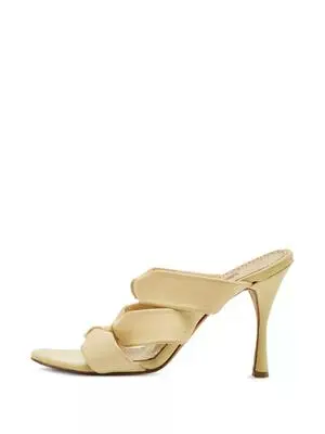 Manolo Blahnik Bow-effect Leather Sandals