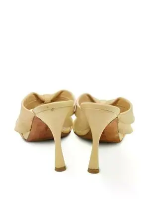 Manolo Blahnik Bow-effect Leather Sandals