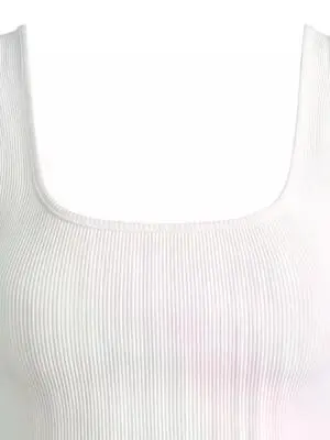 Alice + Olivia Daryn Ribbed Knit Top