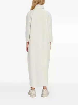 Balenciaga Cashmere Coat With Scarf Detail