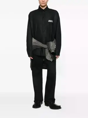 Balenciaga Curved Knee Tailored Trousers