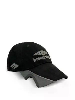 Balenciaga Logo Embroidered Cap