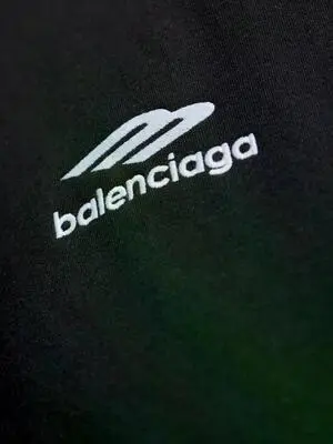 Balenciaga Logo Detail Hoodie