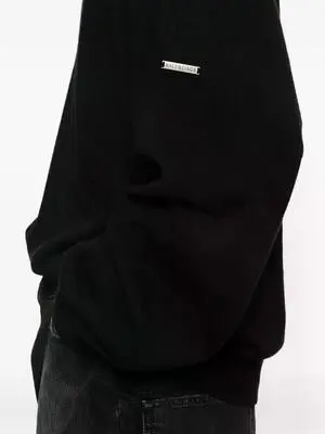 Balenciaga Logo Plaque Jumper