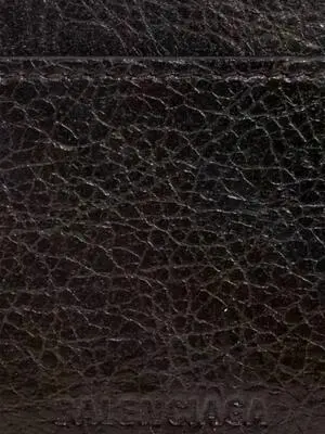 Balenciaga Zipped Leather Cardholder