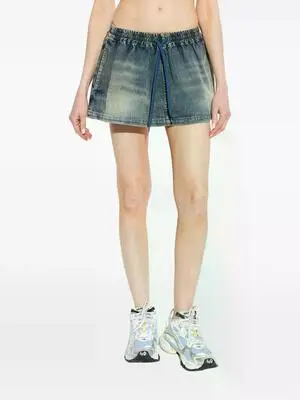 Balenciaga Drawstring Elasticated Skirt