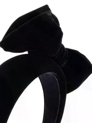 Balenciaga Logo Plaque Headband