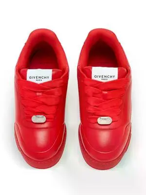 Givenchy Logo-plaque Leather Sneakers