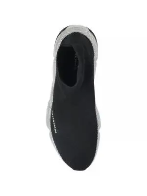 Balenciaga Speed Lt Rhinestone-embellished Sneakers
