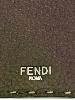 Fendi Selleria Leather Card Holder